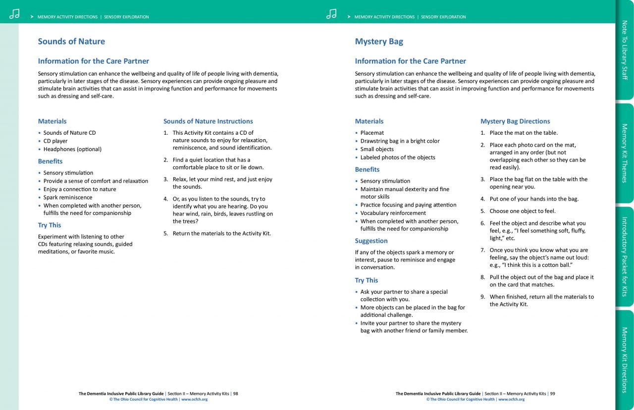 The Dementia Inclusive Public Library Guide - The Ohio Council for ...
